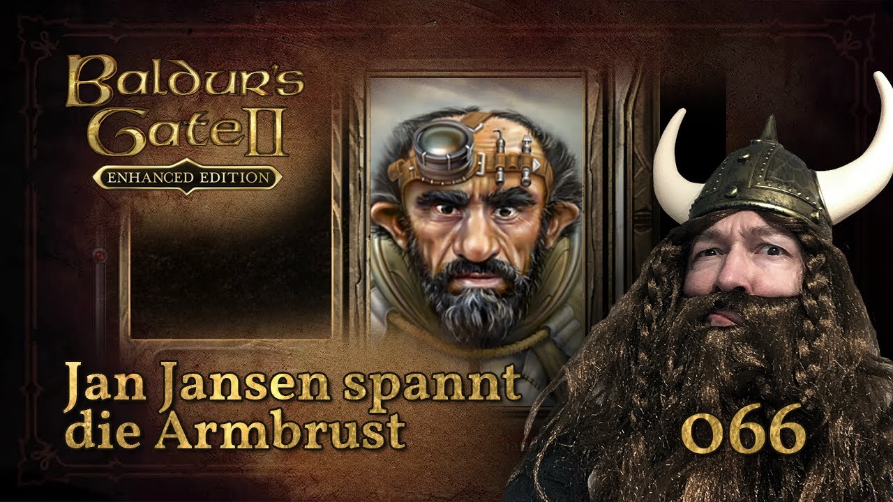 Jan Jansen spannt die Armbrust - 066 🪓 Baldur's Gate 2 🪓 - YouTube