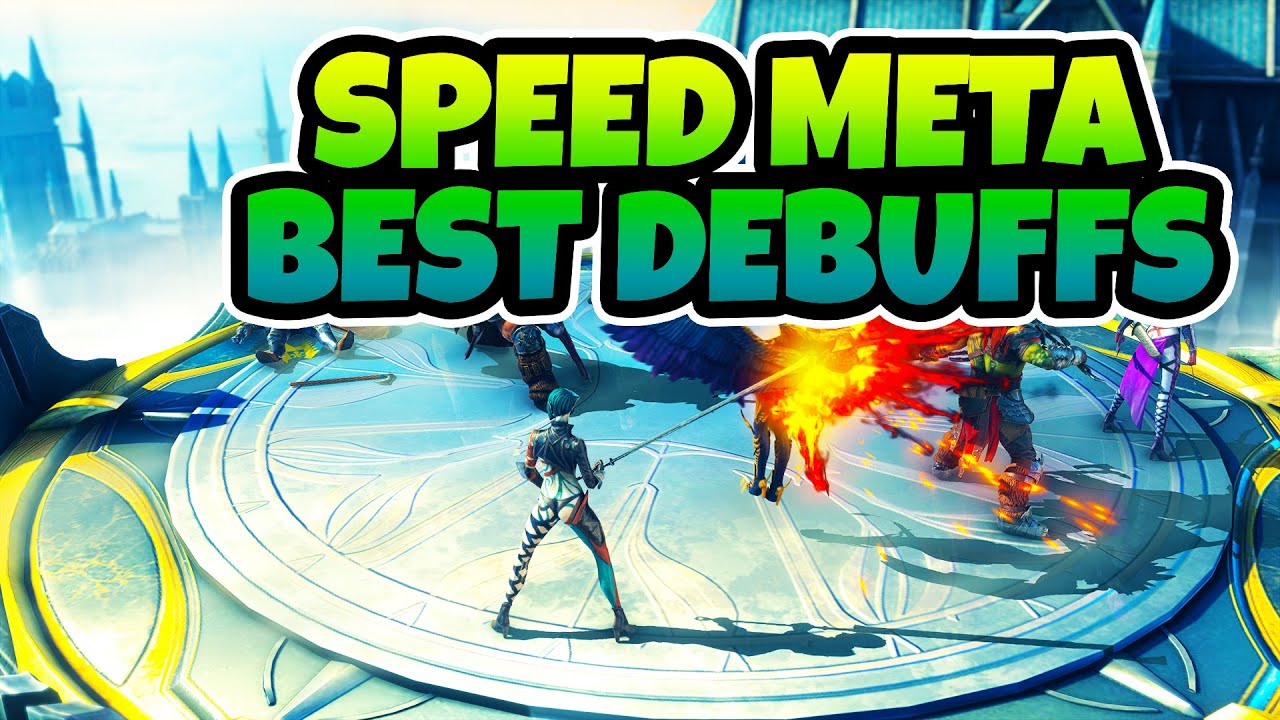 Best Arena Debuffs Raid Shadow Legends // Stop the speed meta with ...