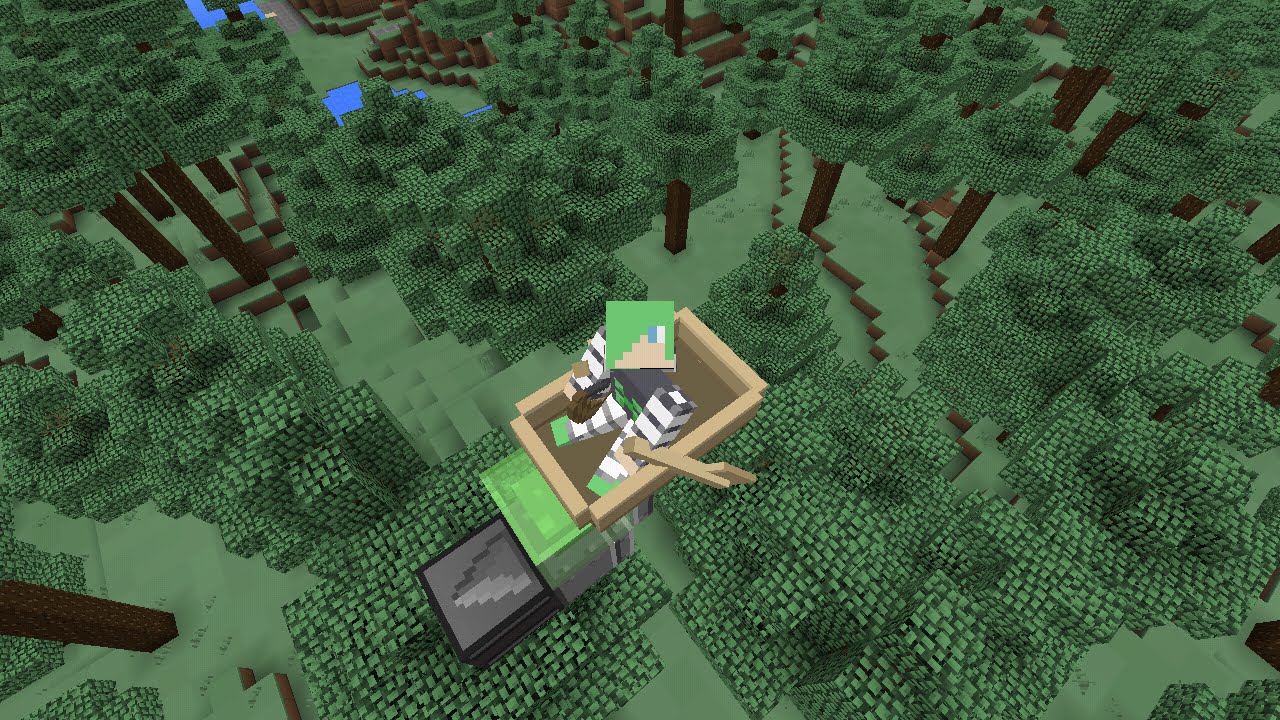 how to make the most compact slime block plane 0.15.6 - YouTube