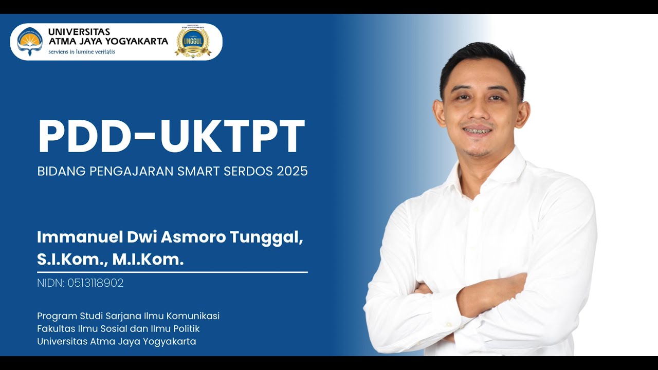Immanuel Dwi Asmoro Tunggal (2025) - Video Pengajaran Sertifikasi Dosen ...