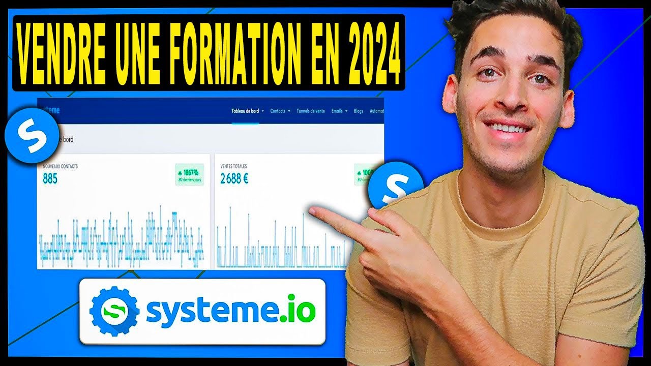 Comment Créer et Vendre une FORMATION en LIGNE avec Systeme IO en 2025 ...