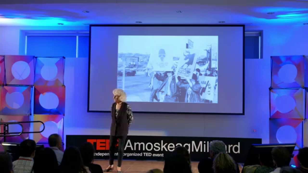 History by design: Elizabeth Resnick at TEDxAmoskeagMillyard - YouTube