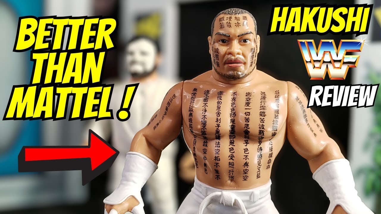 WWE Legend Hakushi Figure REVIEW - Better Than Mattel! - YouTube