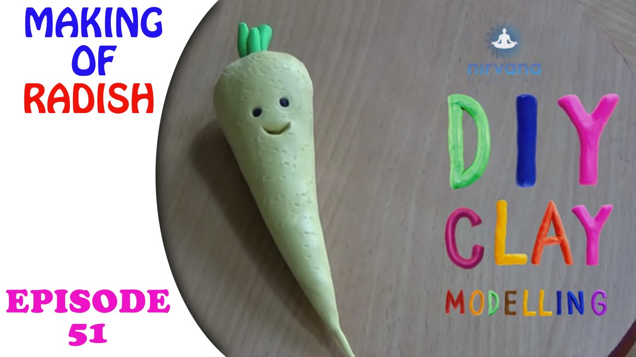 Do It Yourself Clay Art - Radish | Episode 51 - YouTube