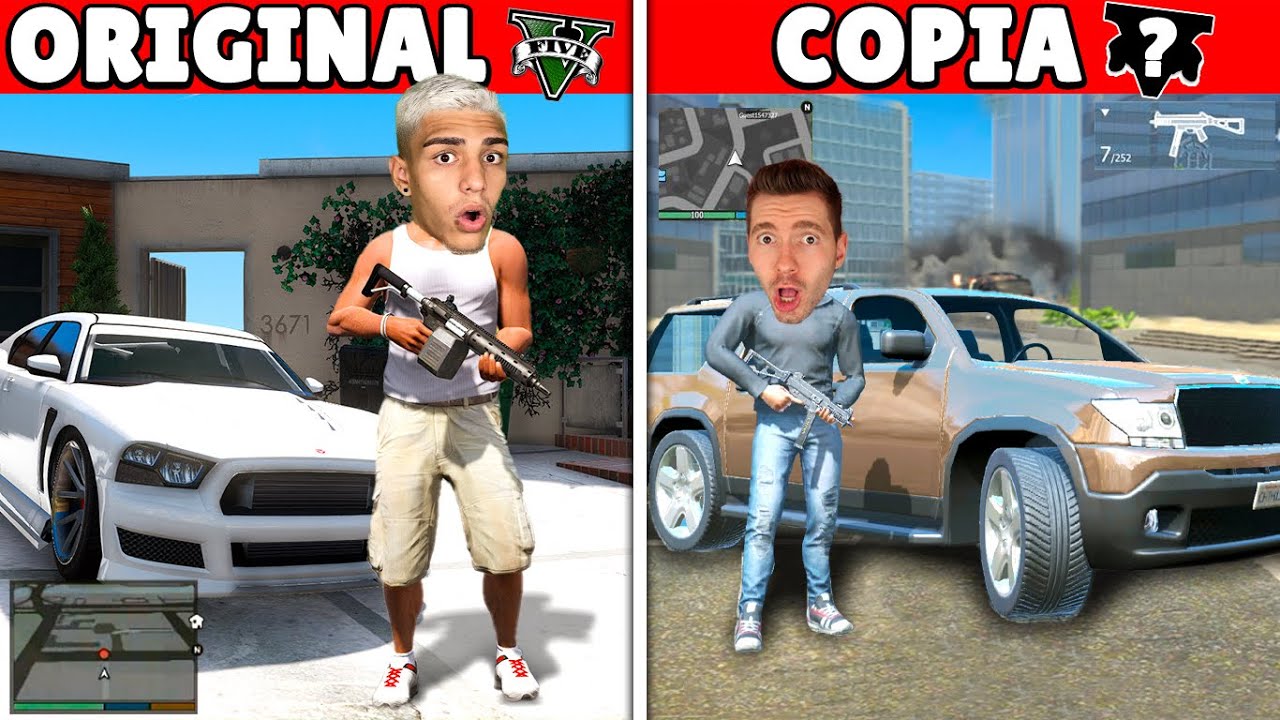 LIPÃO e COSTA testando CÓPIAS de GTA 5! - YouTube