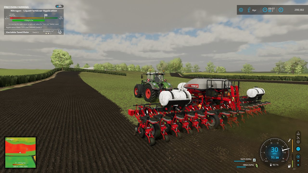 FS 22 Cross Fields Farms (Precision Farming, Seasons) * 40 * Case IH ...