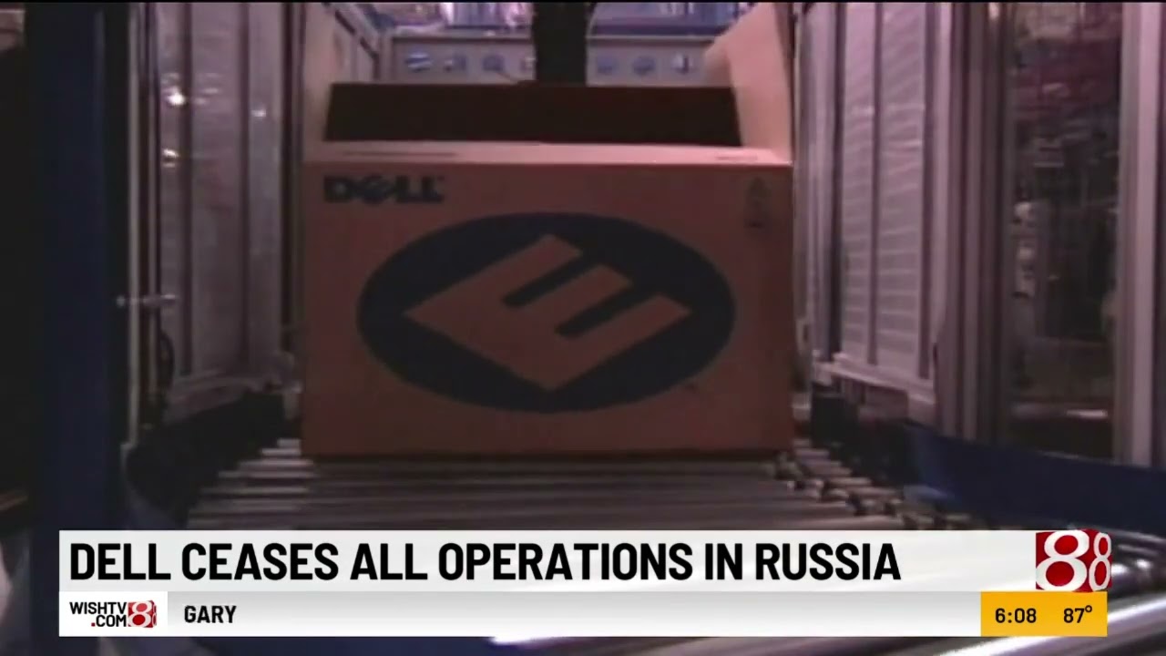 Dell Technologies ceases operations in Russia - YouTube