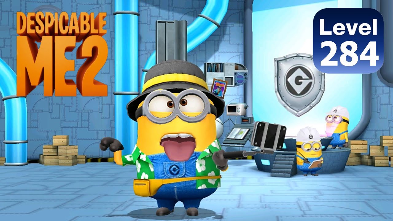 Minion Rush Tourist Minion Run Grus Lab Level 284 Xbox Pc Gameplay