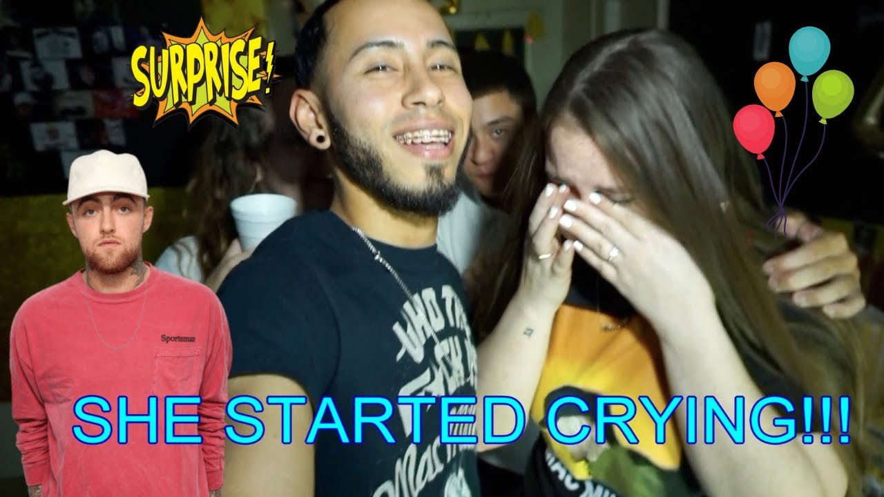 MAC MILLER SURPRISE BIRTHDAY PARTY!!! - YouTube