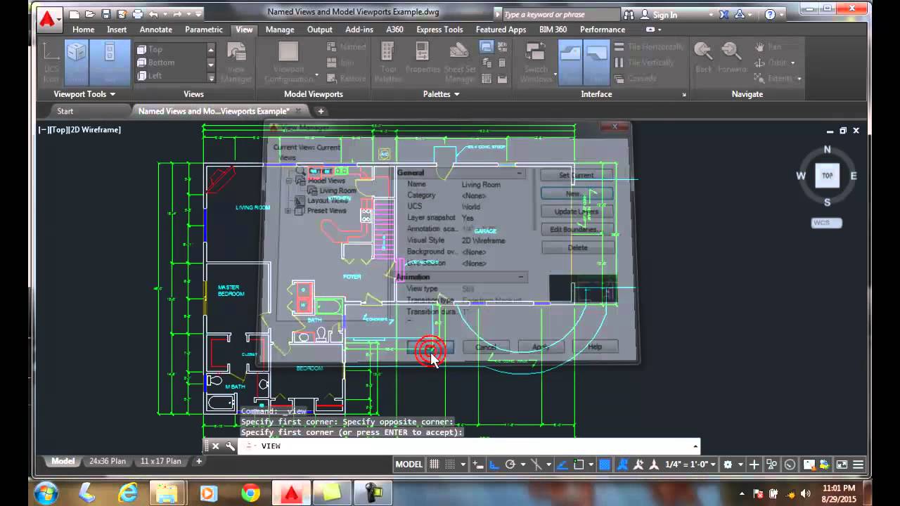 AutoCAD I 06-19 New Views - YouTube
