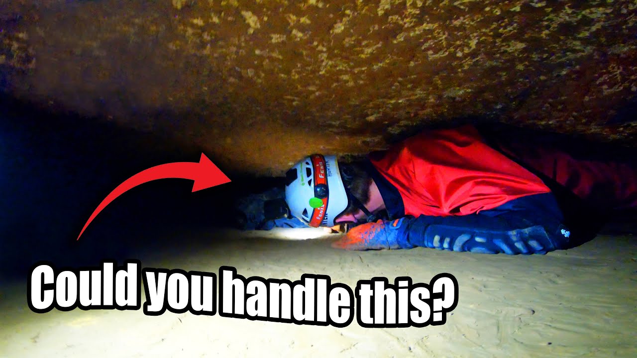 Trying to Survive the Claustrophobic Petty John's Cave - YouTube