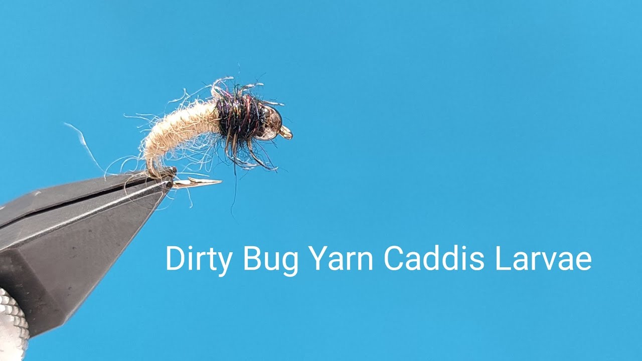 Fly Tying - Dirty Bug Yarn Caddis Larvae - YouTube