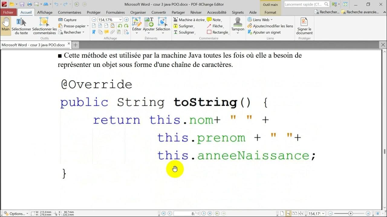 TP3 POO suite - YouTube