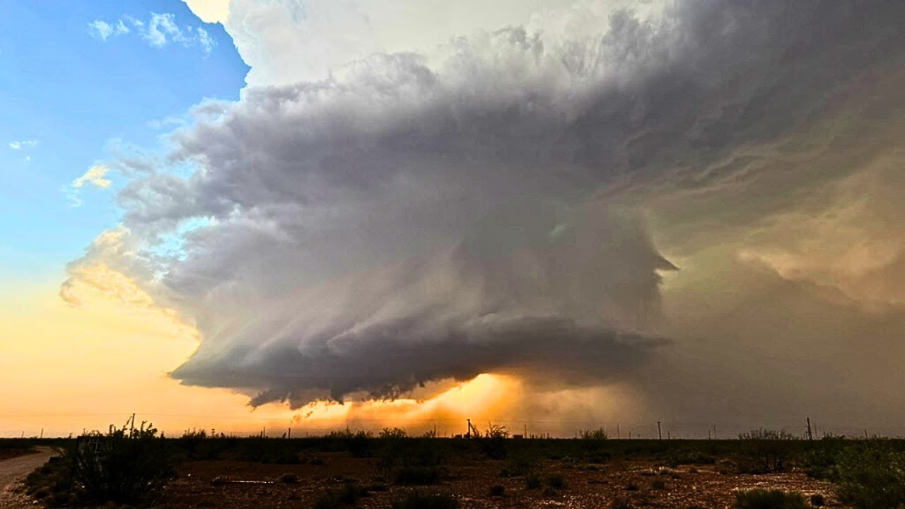 INCREDIBLE Supercell Storm in Texas! April 26, 2025 Live Storm Chaser ...