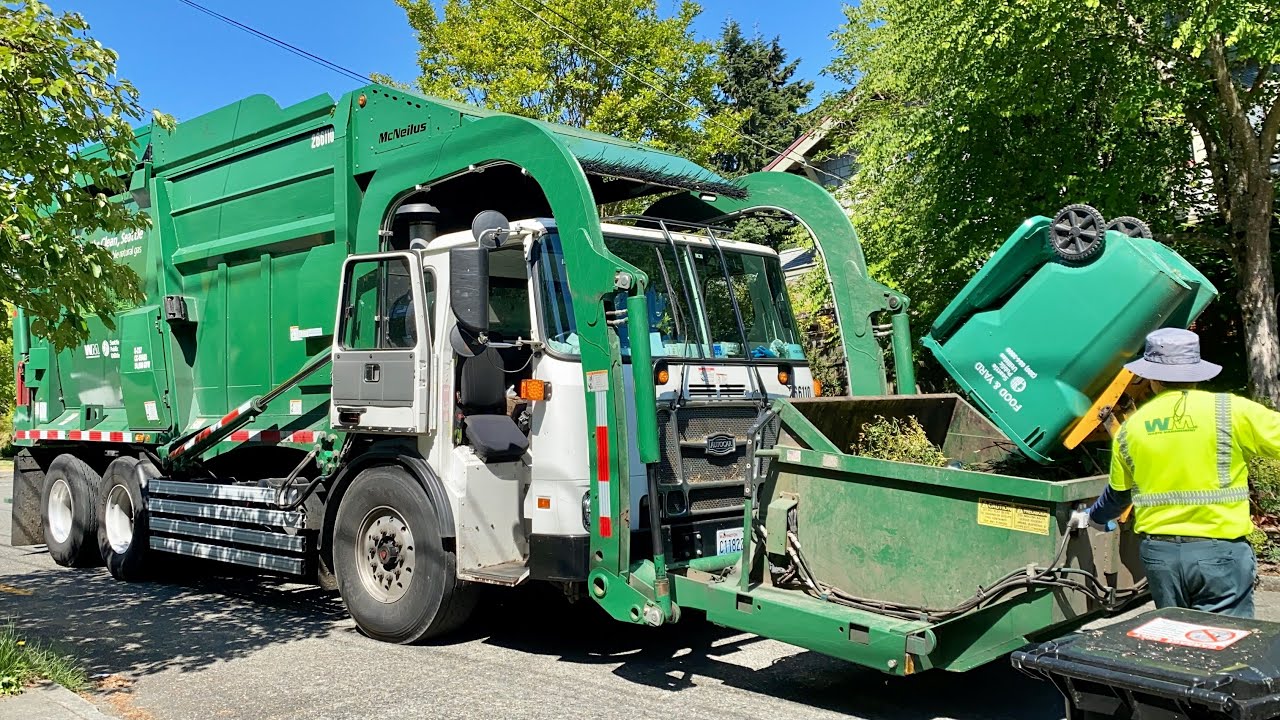 Waste Management Carry Can Doing Organics - YouTube