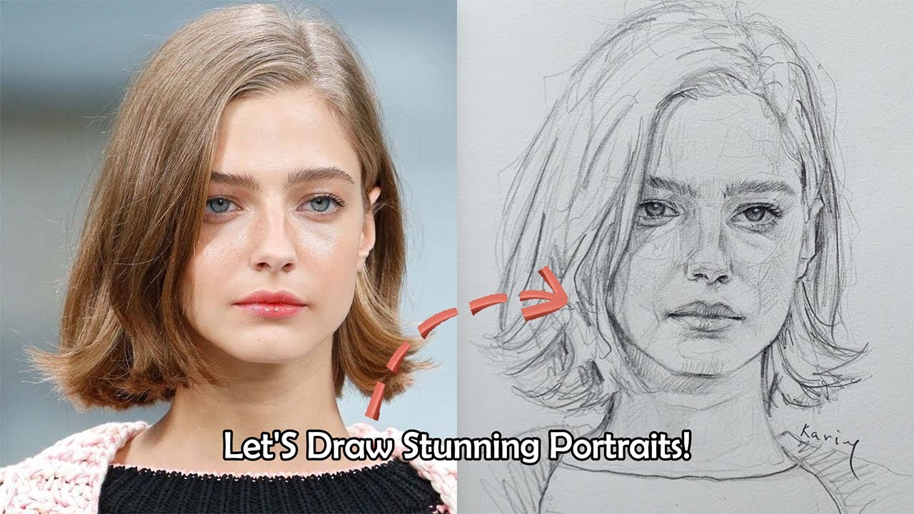 A New Way to Perfect Portraits Using Loomis Method - YouTube