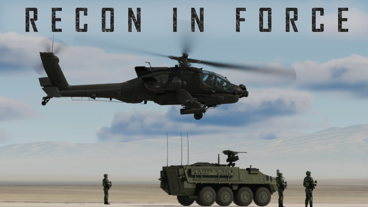 Recon in Force | DCS AH-64D Apache - YouTube