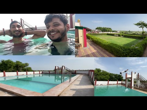 Hotel Rajbhog Resort Swimming Pool Vlog | Near Bajrang Dhore, Bikaner ...