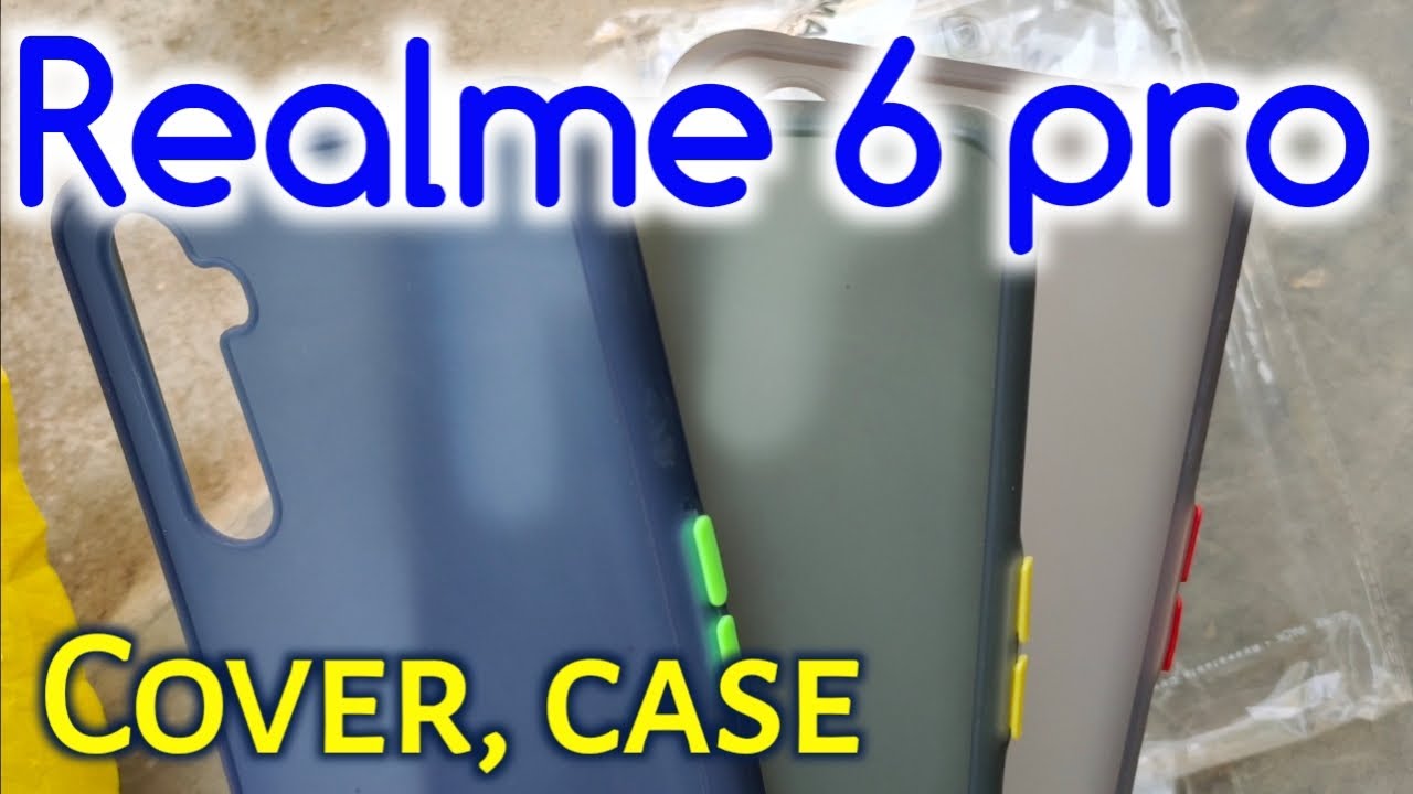 Realme 6 pro back cover | Best back case for realme 6pro - YouTube