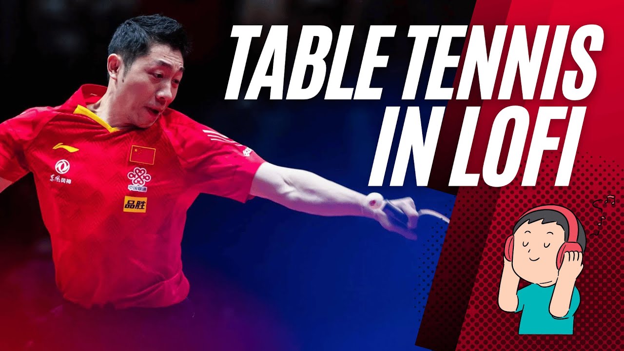 EPIC Table Tennis Slow Motion Showdown between FRANZISKA Patrick and XU ...
