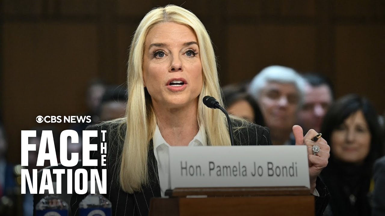 Pam Bondi testifies at Senate confirmation hearing for attorney general ...