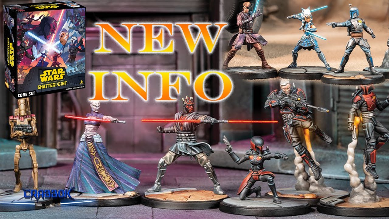 New Star Wars Shatterpoint Images Reveal New Core Box Details! - YouTube