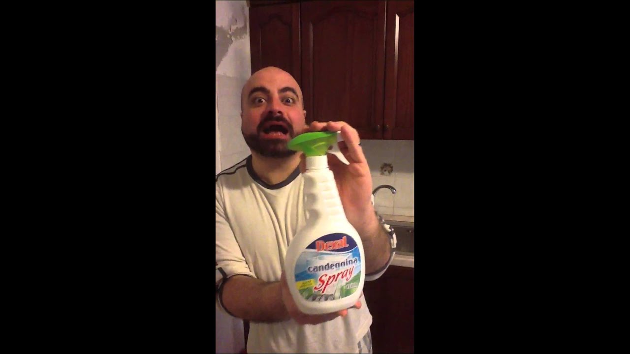 Eurospin candeggina spray - YouTube