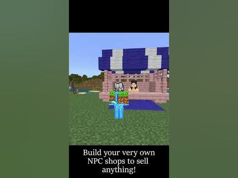 NPC Shop Tutorial Bedrock Commands | Minecraft Bedrock - YouTube
