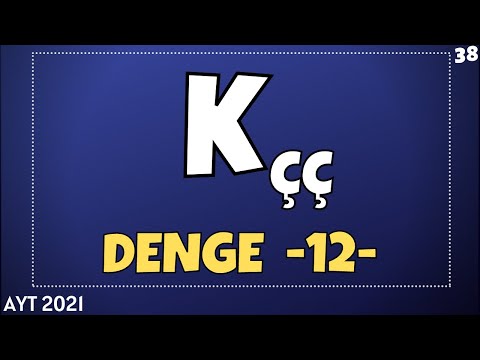Kçç | AYT Kimya 2021 | 11.Sınıf