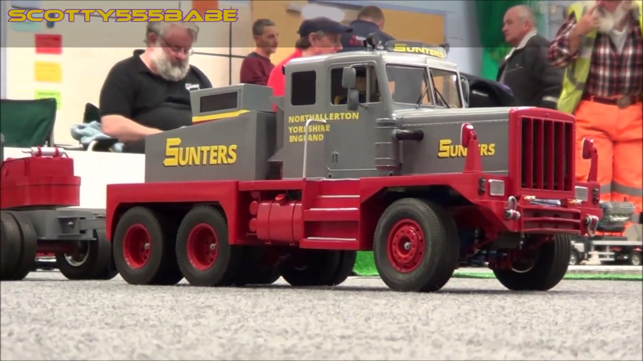 TAMIYA RC TRUCK | Classic Rc Heavy Haulage | Sunters Scammell | Rc ...