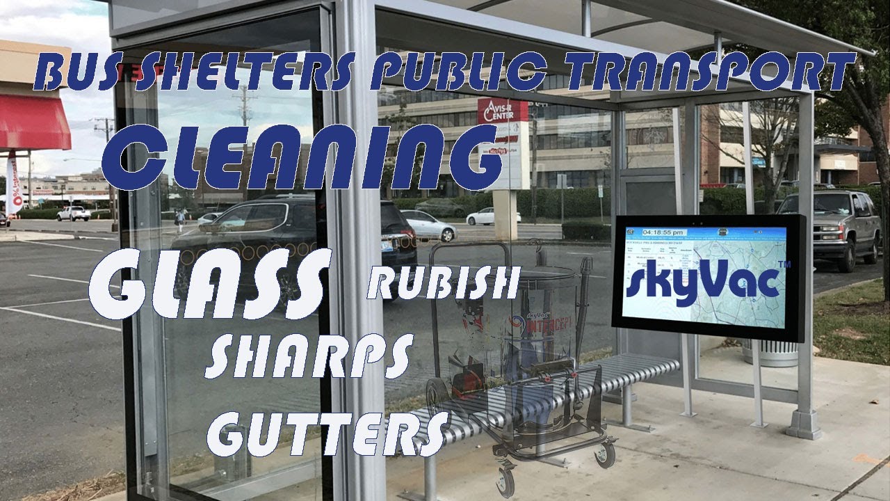 Bus Shelter Cleaning | Public Transport Cleaning | Train Tram Stop ...