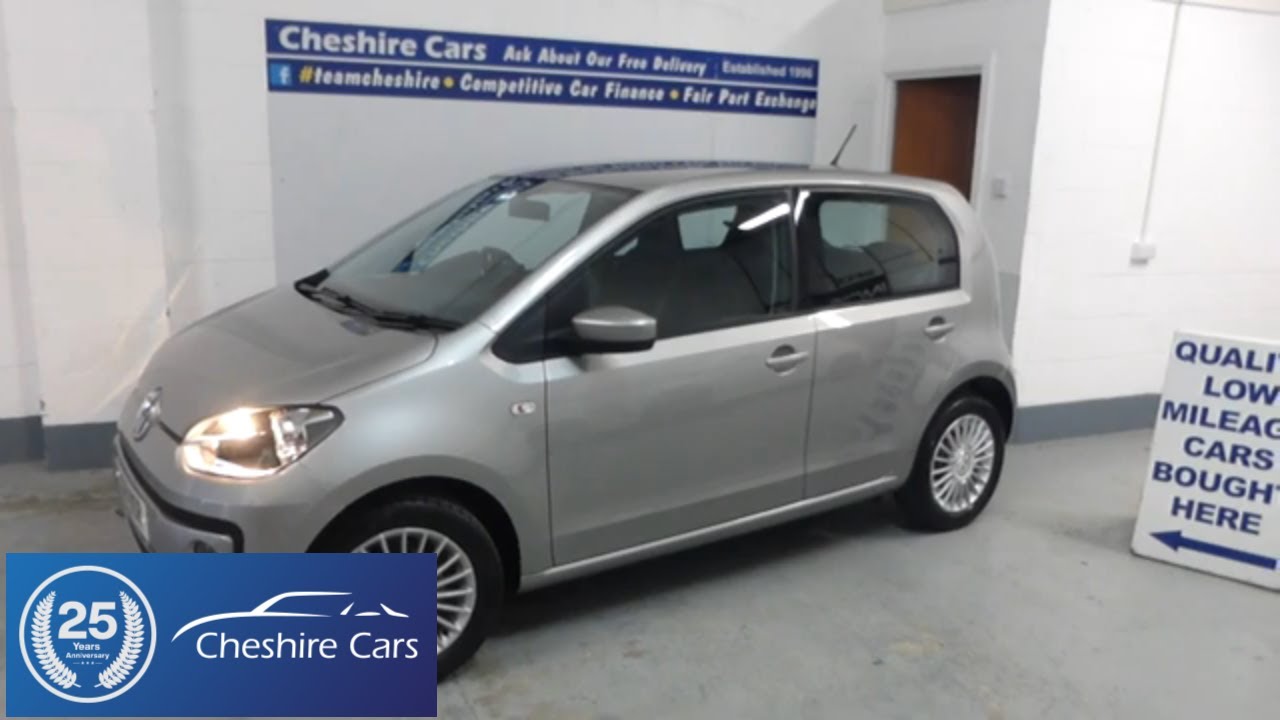 Used VW Up High Up Automatic in Silver for sale in Cheshire - YouTube
