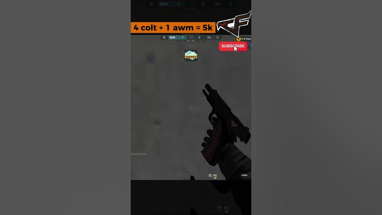 CF ~ 4 colt + 1 awm = 5k - YouTube