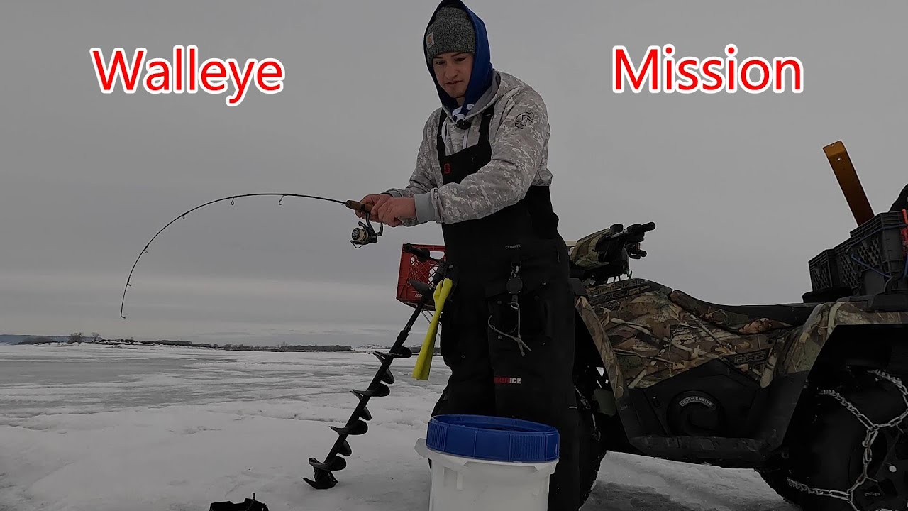 SOLO Mission to Find WALLEYE! - (Hooked) - YouTube