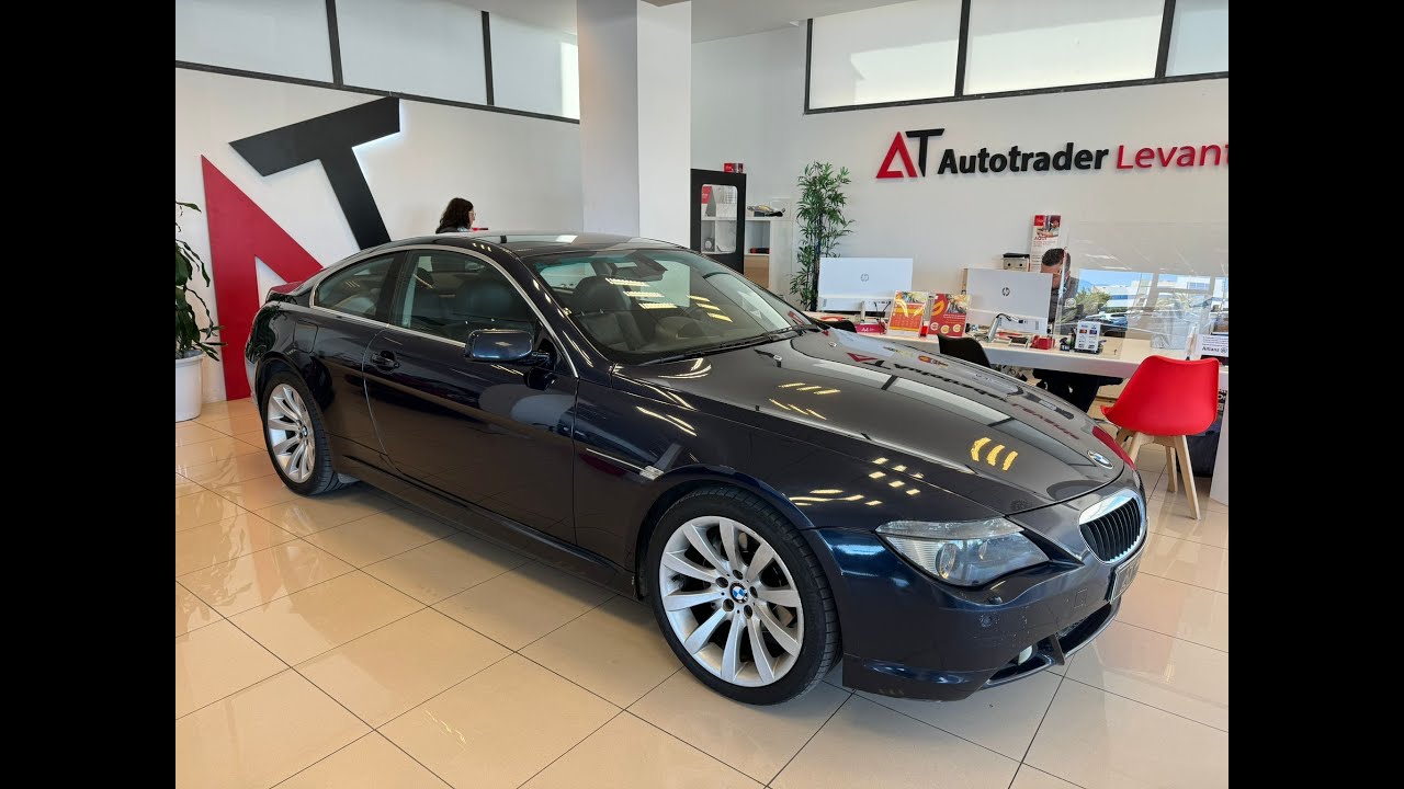 BMW Serie 6 630i AUTOMÁTICO en #autotraderlevante - YouTube