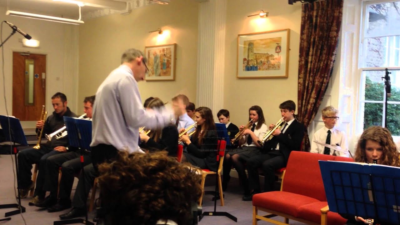 Swing Band Recording Session - YouTube