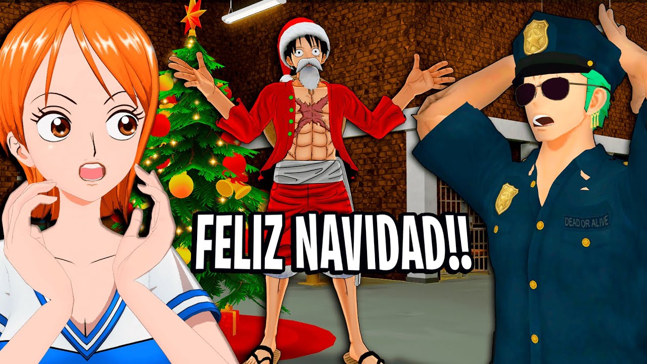 ¿LUFFY ES SANTA CLAUS? LOS SOMBRERO DE PAJA ESCAPAN DE PRISION EXTREMA ...