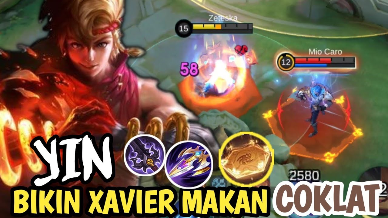 Lock Xavier Yang Meresahkan Team,,Sampai Dapat Coklat,,Mobile Legends ...