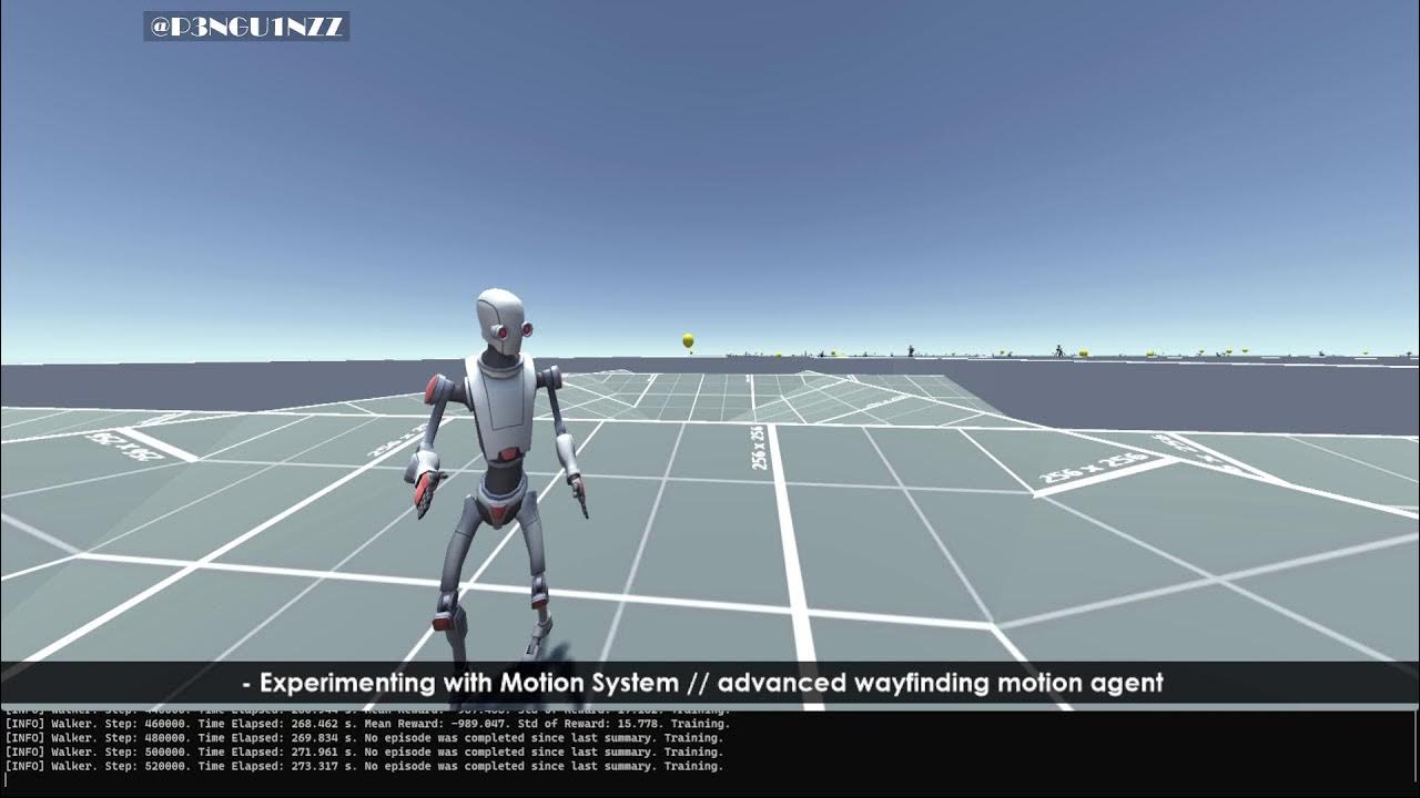 💻 Unity 2024 ML-Agents | Live AI Robot Training | Walker.330m | PyTorch | Part 35 - YouTube