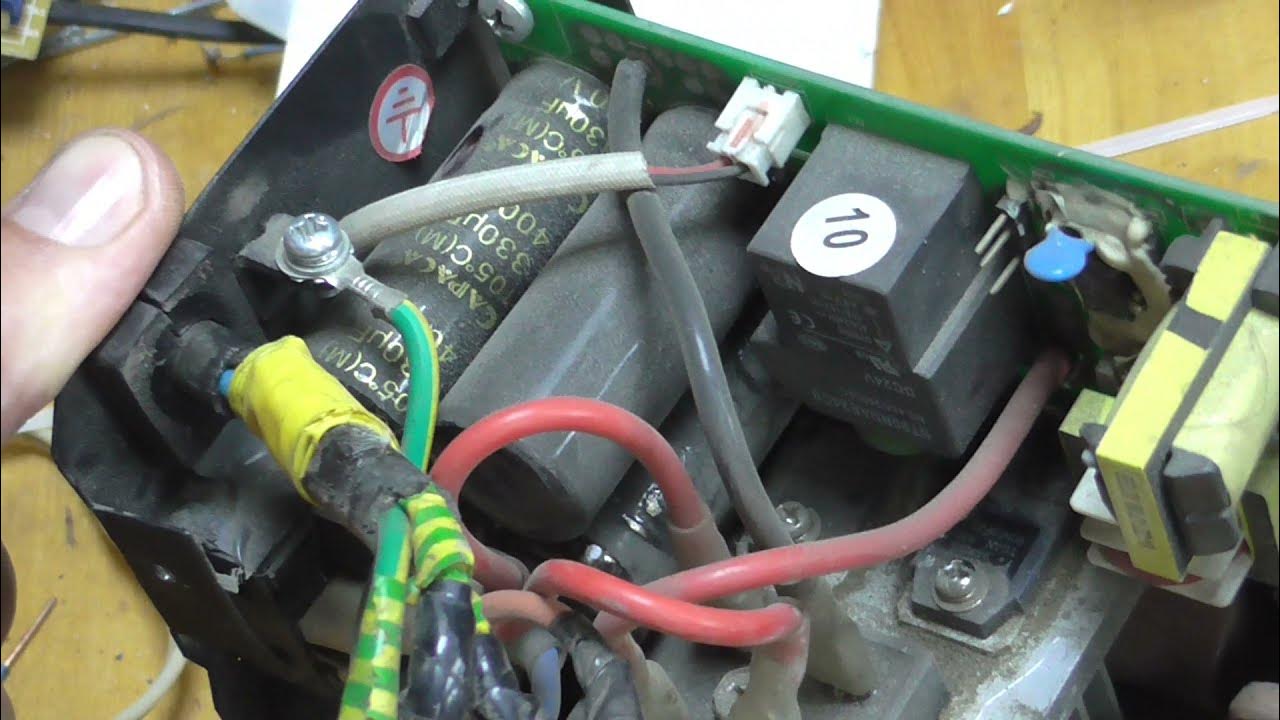 Ремонт сварочного аппарата АВРОРА Вектор 2000 - YouTube