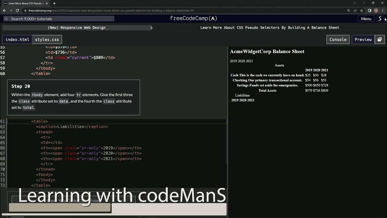 learn2code | freeCodeCamp (New) Responsive Web Design - Building a ...