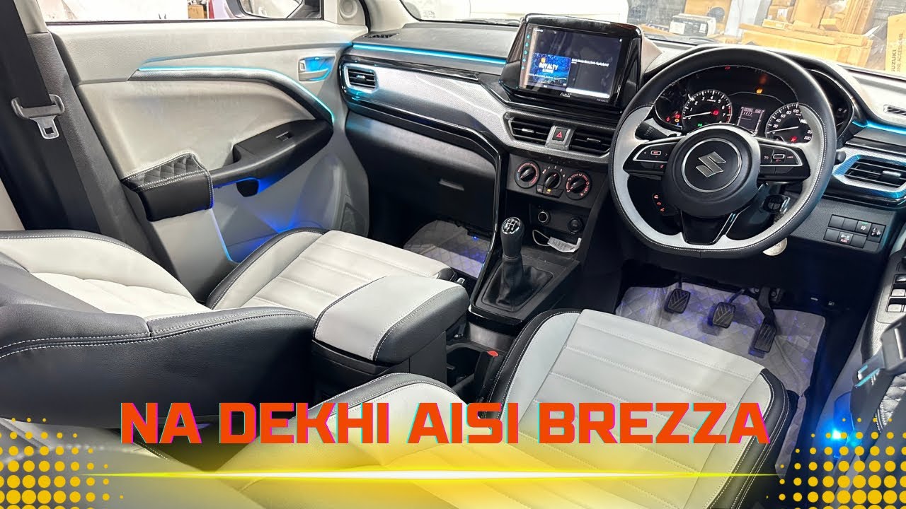 Brezza Lxi modified 🌹| Brezza Lxi modified SLINE | Brezza Lxi luxury ...