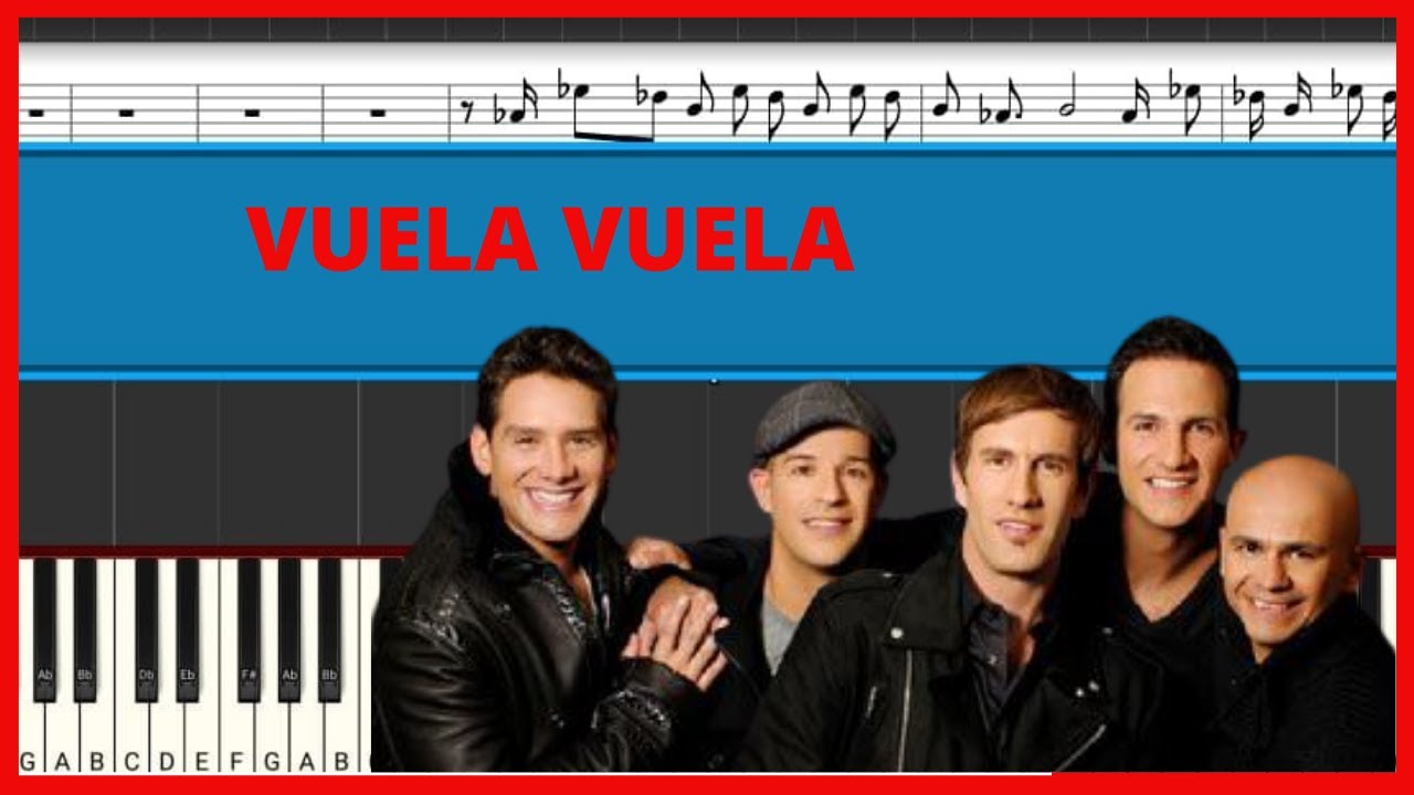 Magneto - Vuela Vuela | Piano Tutorial | Midi Acordes - Chordify