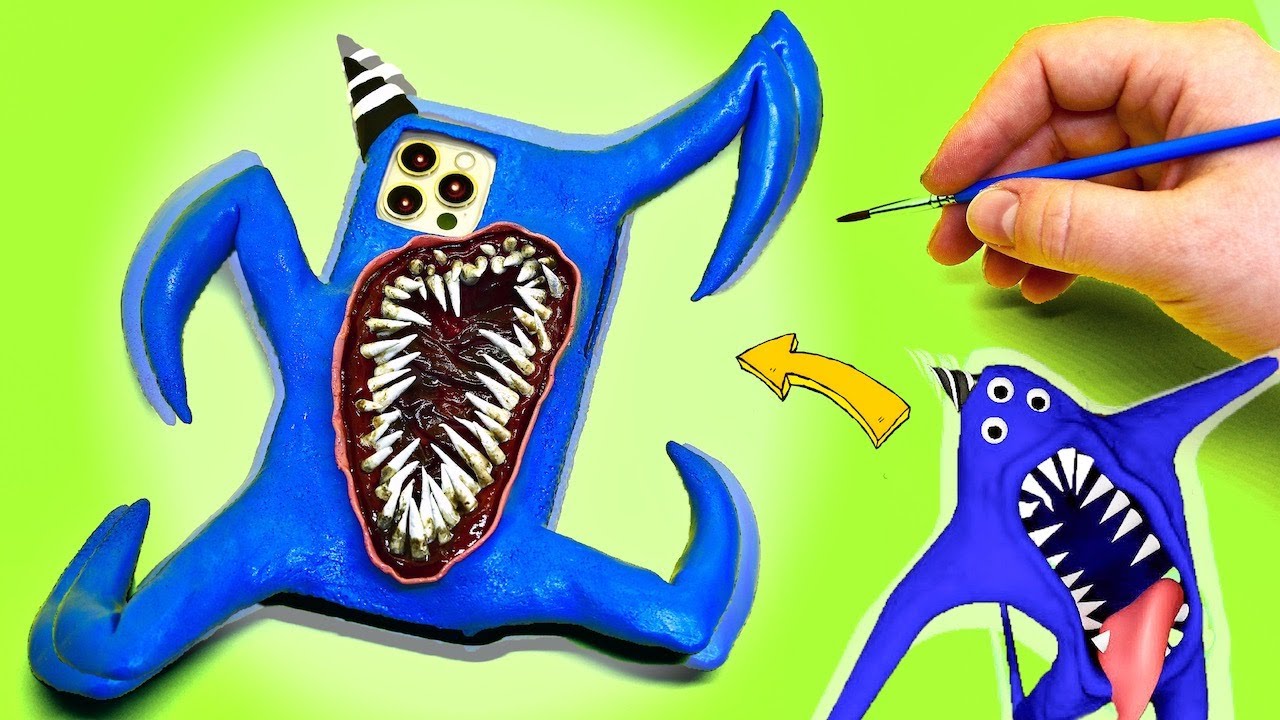 I made NAB NAB from Ban Ban Garten but it’s IPHONE CASE - YouTube