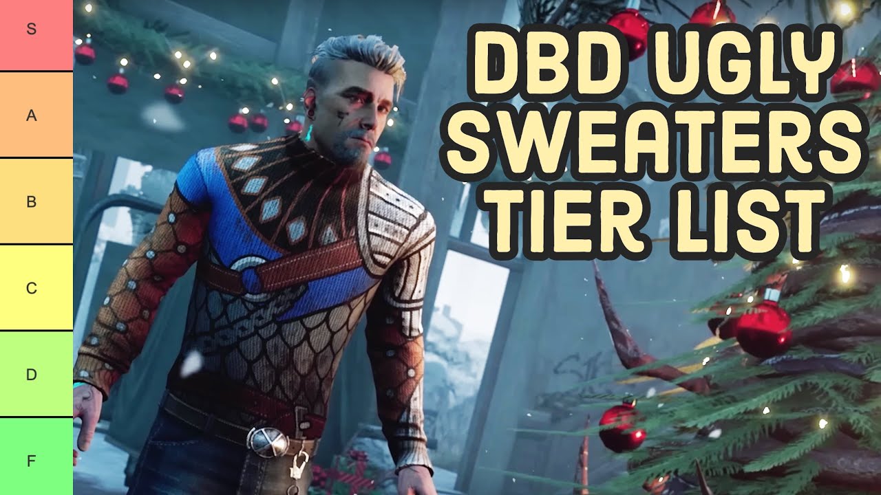 DBD Ugly Sweaters Tier List - YouTube