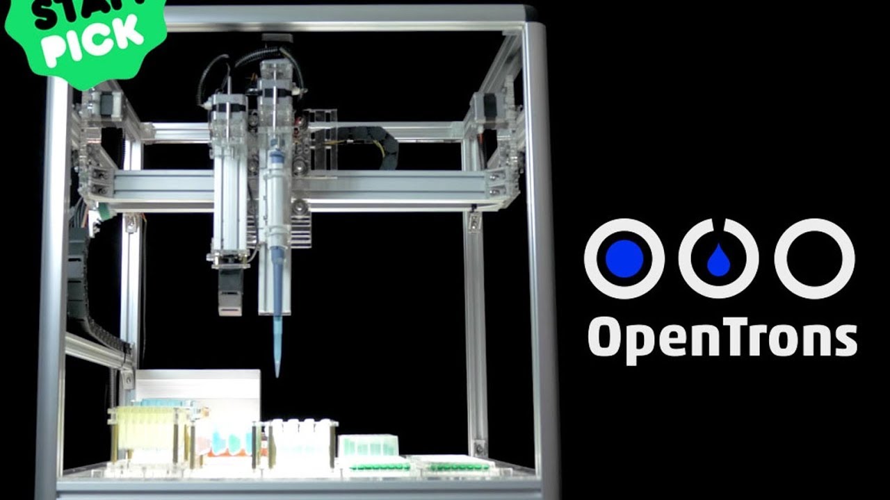 OpenTrons Open Source Rapid Prototyping for Biology - YouTube