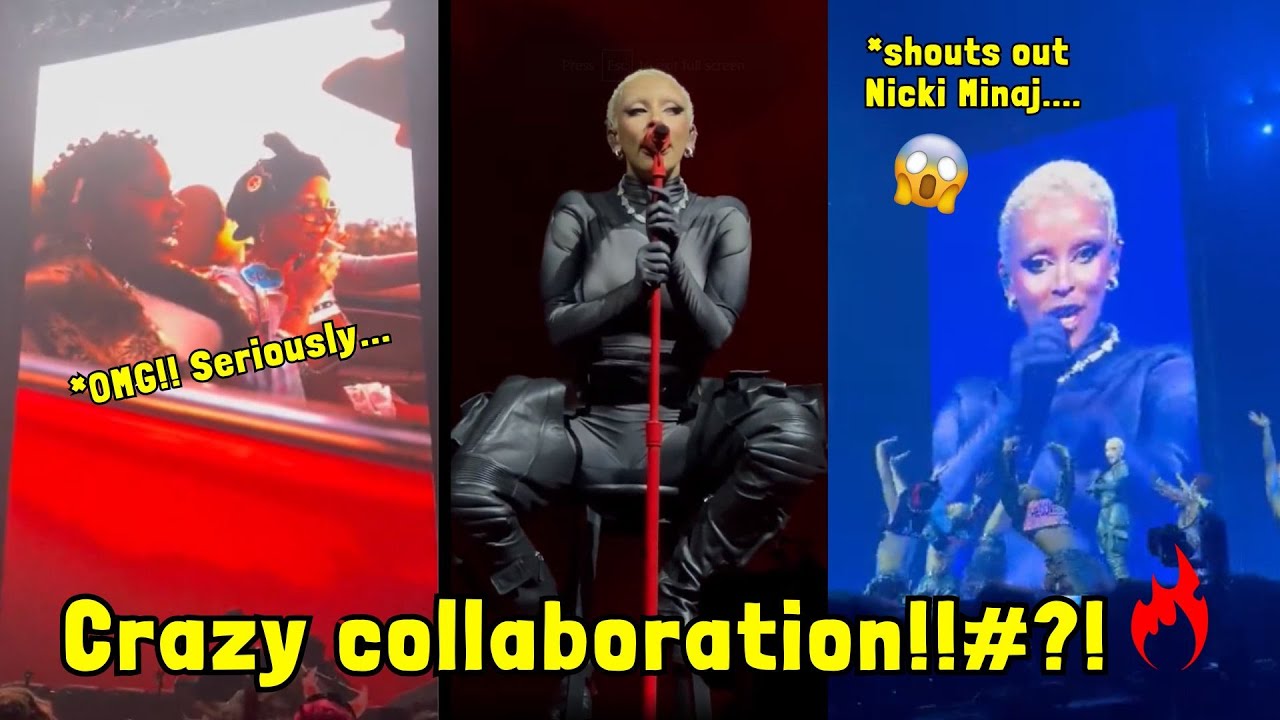 Doja Cat and Doechii performed the unreleased songs on #TheScarletTour ...