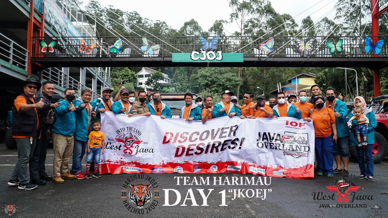 JAVA OVERLAND 2022 " TEAM HARIMAU JKOEJ " In To The Land West Java ...