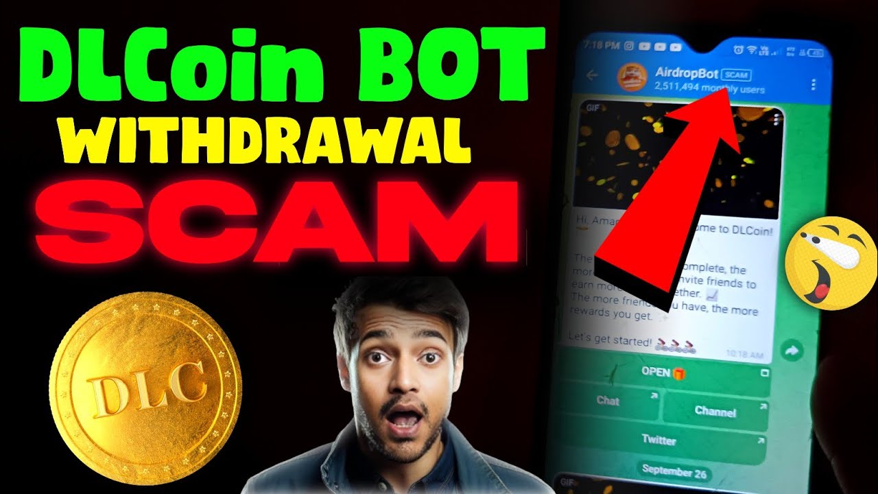 Dl Coin Scam Confirmed | Dl Coin Withdraw Today | Dlc Coin Bot ...