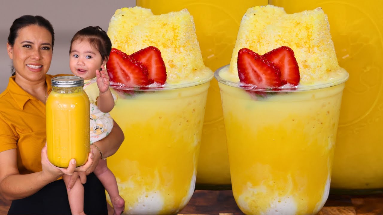 El Jarabe de VAINILLA mas DELICIOSO que Puedes hacer para RASPADOS | Te ...